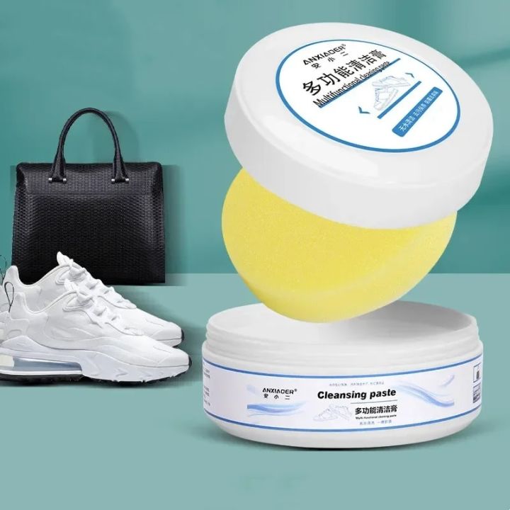 【Pocket king VOX】120G White Shoe Cleanning Multifunctional Shoe Cleaner ...