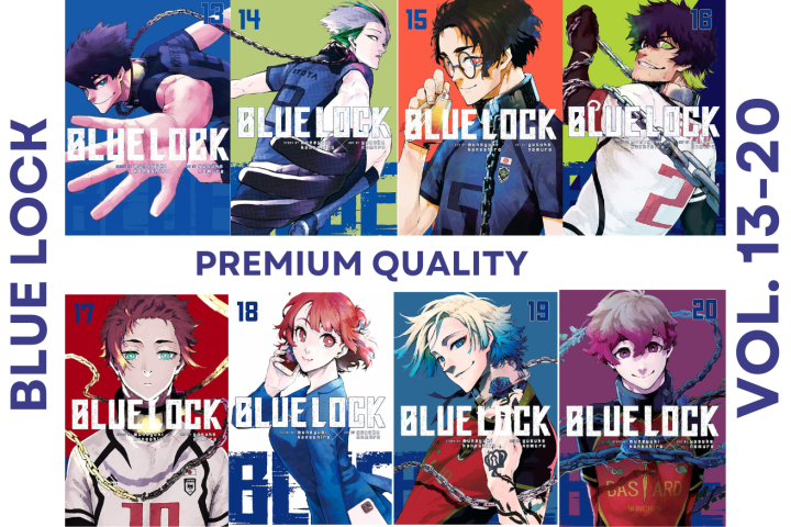 Blue Lock Manga Set Volumes 13-20 Paperback Premium Quality | Daraz.com.bd