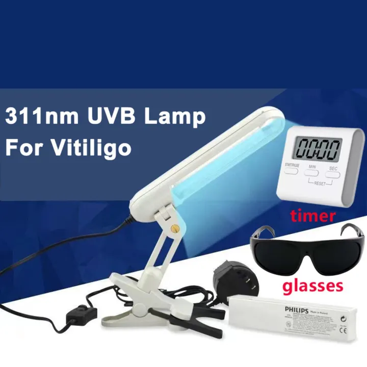 UV lamp Vitiligo UVB 311nm UVB lamps for psoriasis handheld narrow band ...