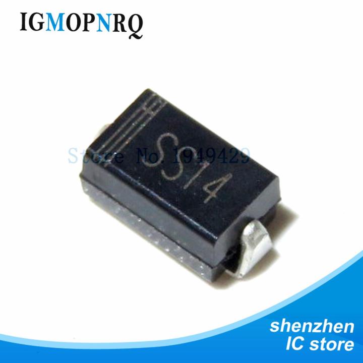 100PCS 1N5819 SS14 1N5822 SS34 SR160 SS16 1N5817 SS12 SR1100 SS110 ...
