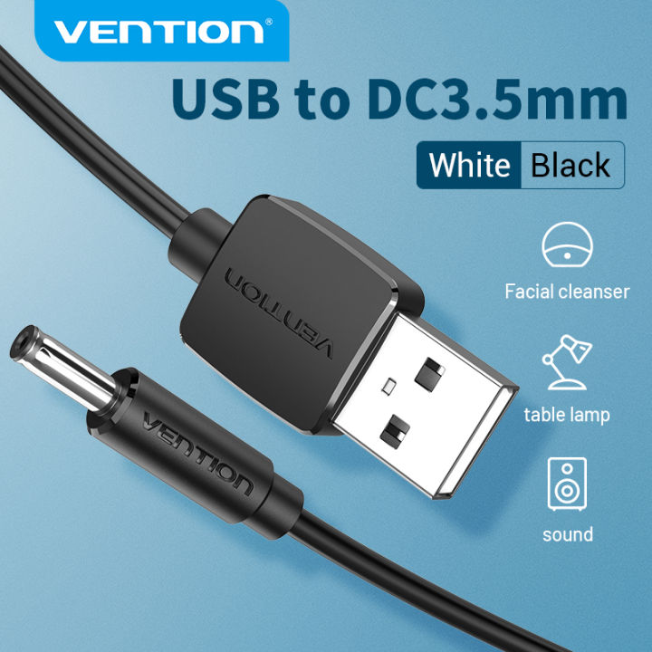 Vention USB to DC 3.5mm Power Cable USB A to 3.5 Jack Connector 5V ...