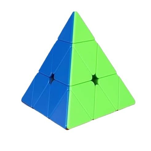 TOYESS 3x3 Pyraminx Carbon Fibre Magic Cube, 3x3x3 Pyramid Triangle Puzzle Cube Brain Teasers ...