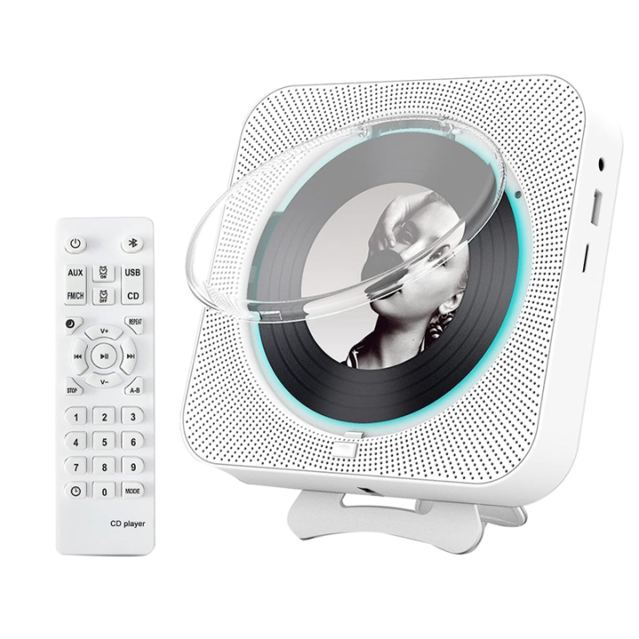 CD Player,Wall Mount CD Player Home Audio Music Players-US Plug | Daraz ...