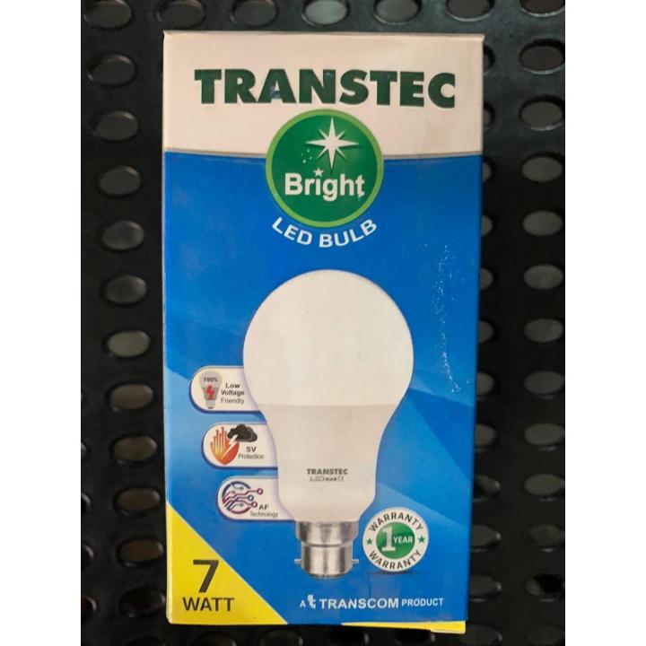 Transtec Bright LED Bulb 7W | Daraz.com.bd