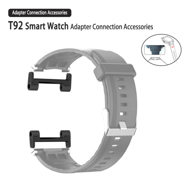 1Pairs Original For T92 Smart Watch Watch Band Adapter 22mm Watch Band ...