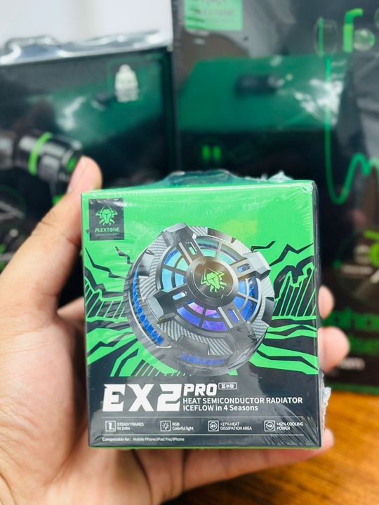 Plextone EX2 Pro RGB Magnetic Radiator Phone Cooler | Daraz.com.bd