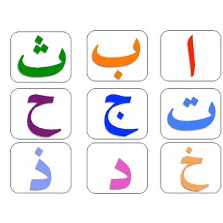 Arabic Flash Card for Kids Early Learning 32 Cards | Daraz.com.bd