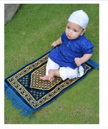 Kids Prayer Mat / Soft Children Janamaz Jai Namaz | Daraz.com.bd