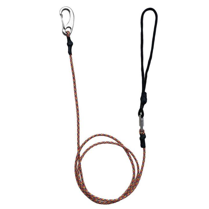 Kayak Canoe Paddle Leash Fishing Rod Pole Safety Lanyard Tether Black ...