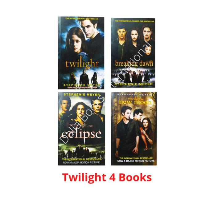 Twilight Saga 1 - 4 Books Set by Stephenie Meyer | Daraz.com.bd