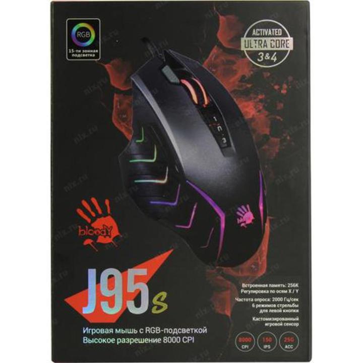 A4Tech Bloody J95S RGB Gaming Mouse | Daraz.com.bd