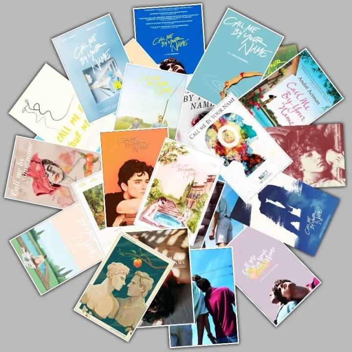 【3C VictoryEagle】25pcs/pack Movie Call Me by Your Graffiti Sticker ...