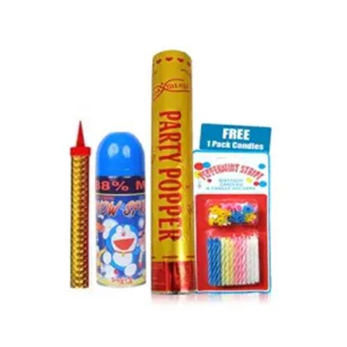 Party Popper, Party Spray, Happy Birthday Candle, Sparkling Candle ...