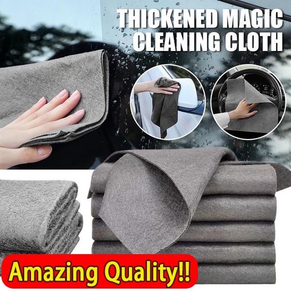 Multifunctional Thickened Magic Cleaning Rags / Super Absorbent ...