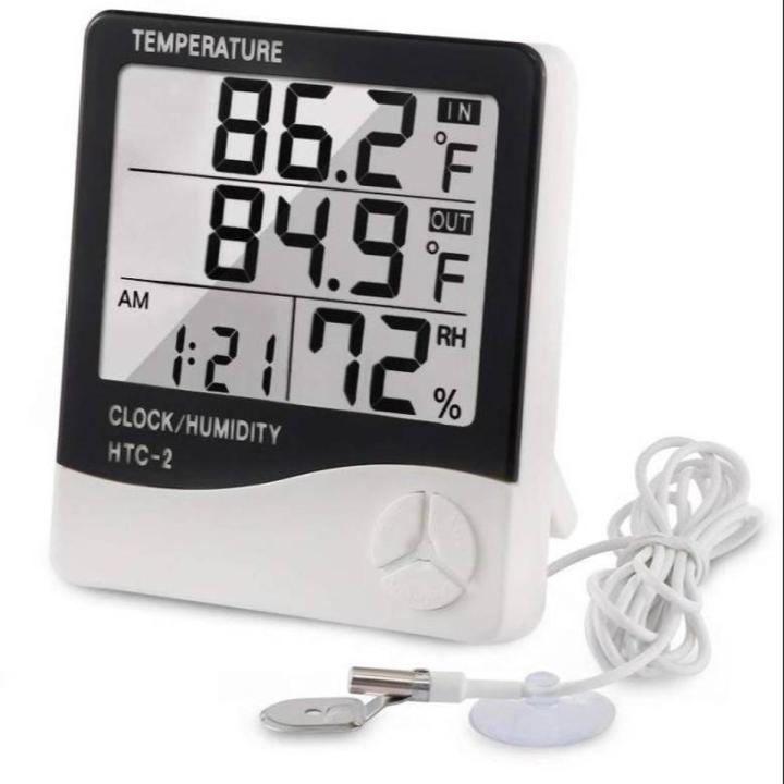 HTC-2 Indoor LCD Digital Temperature Humidity Meter Thermometer With ...