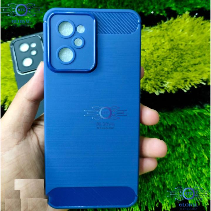 Symphony Innova 10 Back Cover Luxury Carbon Fiber Soft Silicon With ...