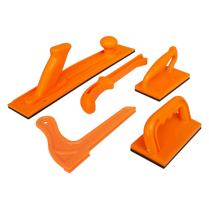 5 PCS Push Handle Woodworking Planer Orange Rubber is Suitable for ...