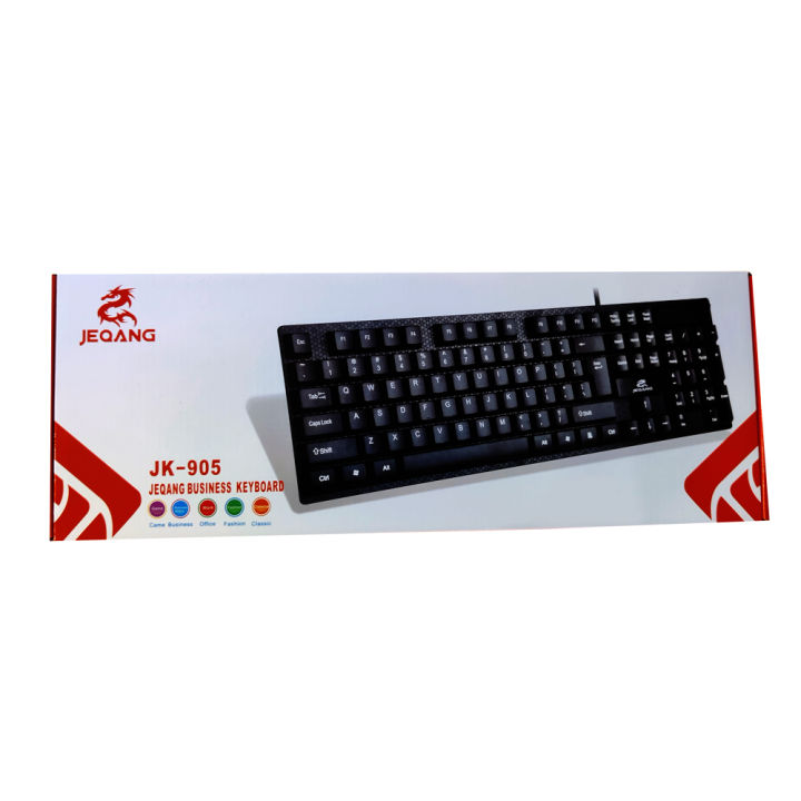 JEQANG jk-905 business keyboard- black | Daraz.com.bd