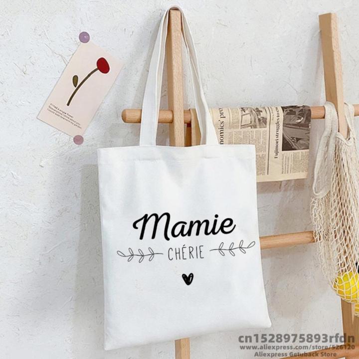 Tote bag Mamie Chérie coeur idée cadeau mamie femme pour noël Women ...