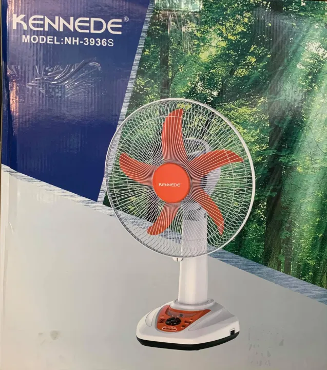 Kennede Rechargeable Fan NH-3936S 16"(inch) | Daraz.com.bd
