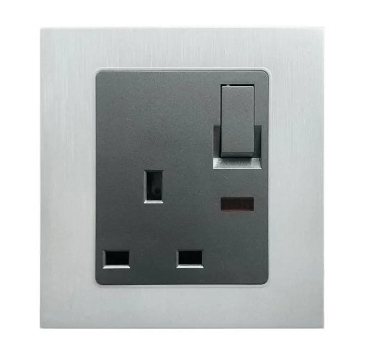 RFL BLAZE CROWN Series 13A Three Pin Flat Socket with Indicator ...