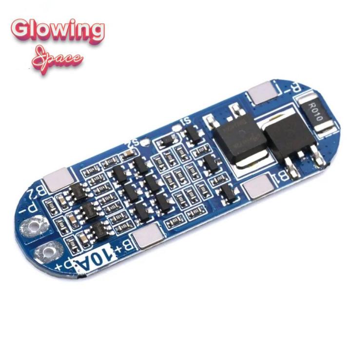 3S 10A 11.1V 12V BMS Lithium Battery Charger Protection Board Module ...