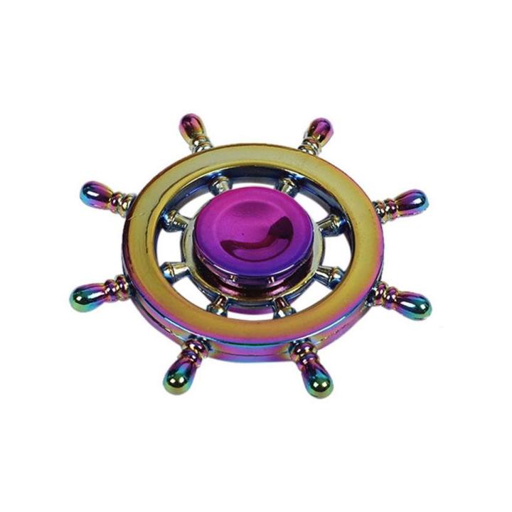 Metal Spinner - Purple And Golden | Daraz.com.bd