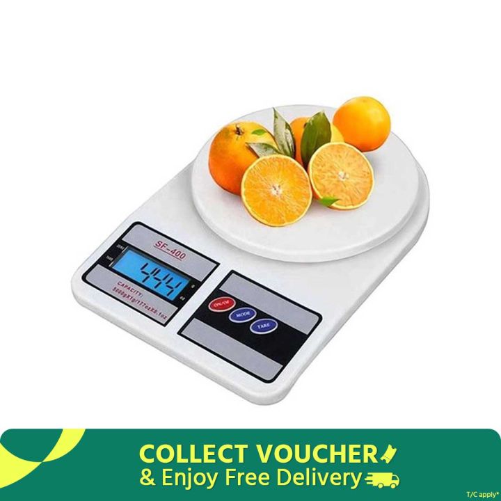 Kitchen 10Kg Weight Scale Machine Digital Display Sf-400 For Kitchen ...