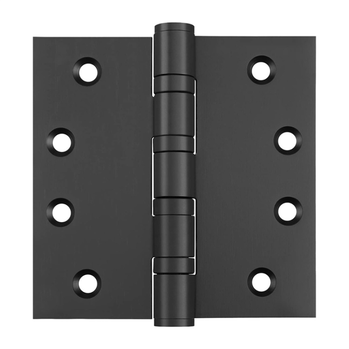 Stainless Steel Black 4Inch Door Hinges for Exterior Doors Ball Bearing ...