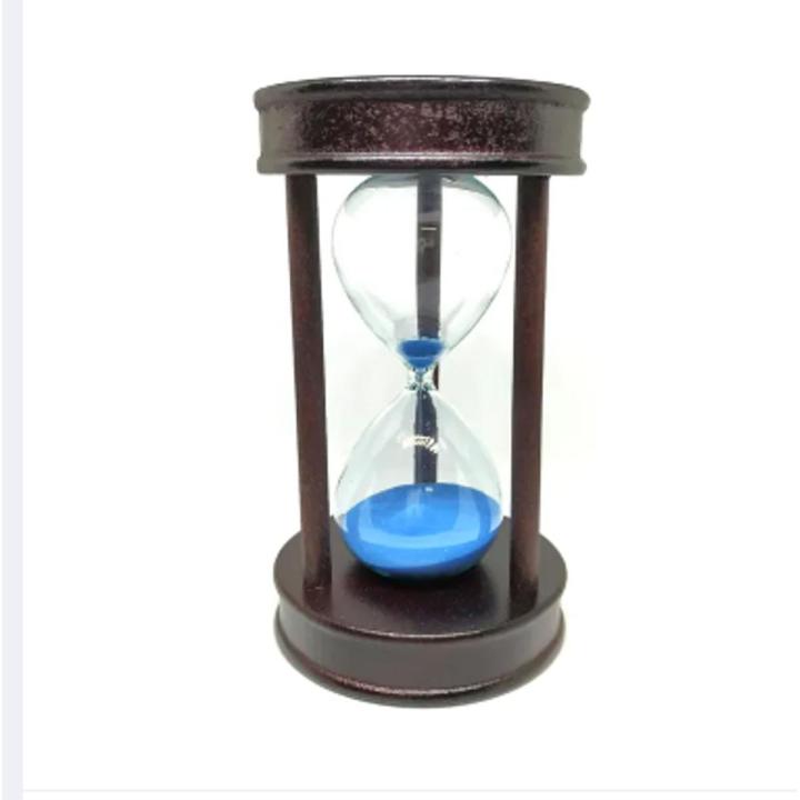 Minutes Hourglass Wooden Frame Wooden Frame Sandglass Home Kitchen ...