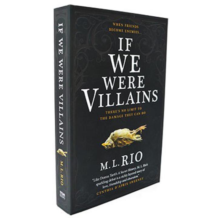 If we were villains by M. L. Rio Premium Paper And Matte Cover | Daraz ...