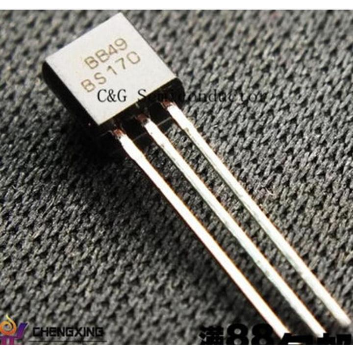 【happy one】20pcs BS170 MOSFET N-Channel ORIGNAL | Daraz.com.bd