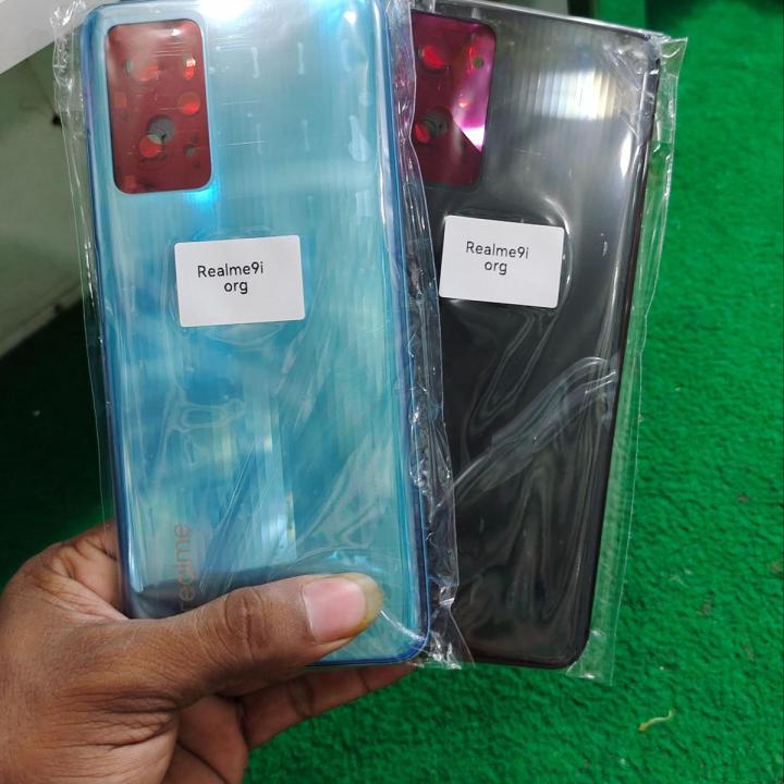 Replacement Backshell Panel plus frame for Realme 9i Battery Back Door ...