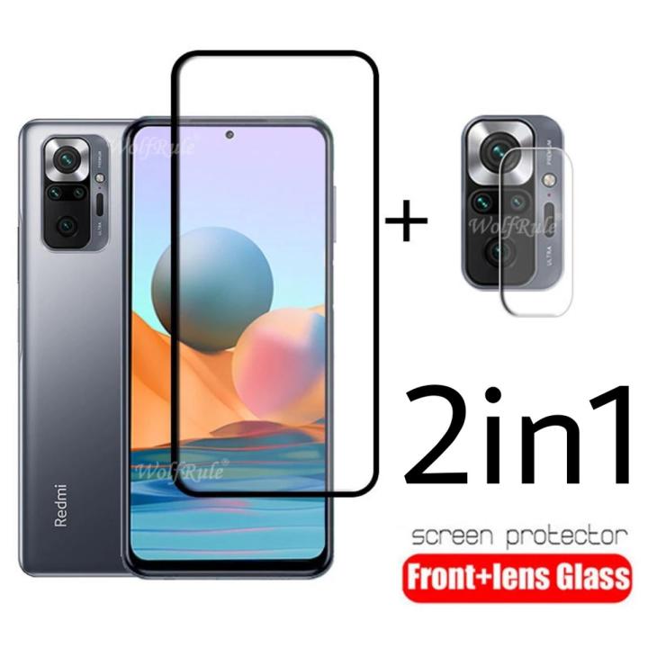 2-in-1 9D Screen Protector Glass + Camera Glass For Xiaomi Redmi Note ...