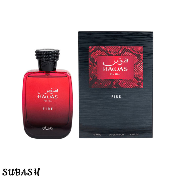 Hawas Fire - Premium Luxury Perfume For Men And Women EDP 100ml | Daraz ...