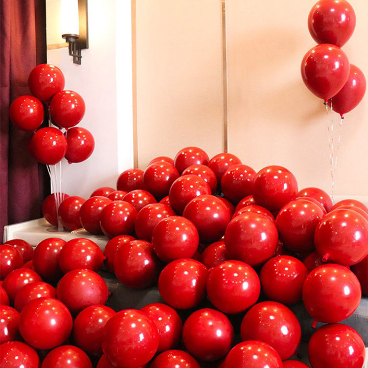 Red Balloon - 15 Pcs | Daraz.com.bd