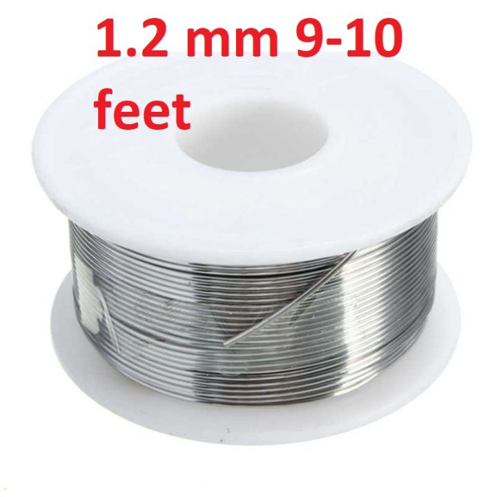 3.5 Gauge ( 10 Feet) Soldering Lead Rang Tin Lead Flux Rosin Core ...