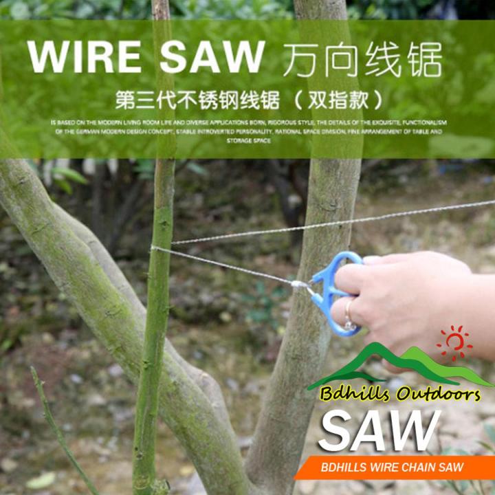 Bdhills Survival Wire Chain Saw for Camping and Outdoors - Stainless ...