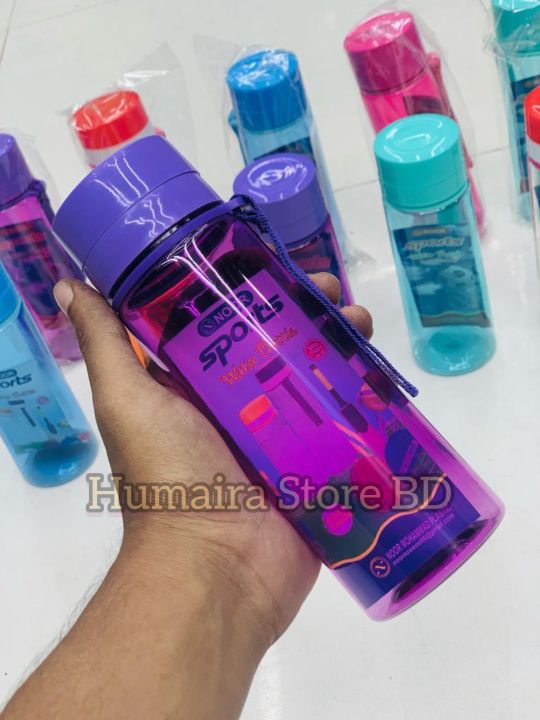 Cool Icy Plastic Water Bottle 650 ml - Round Shape High Quality Food ...