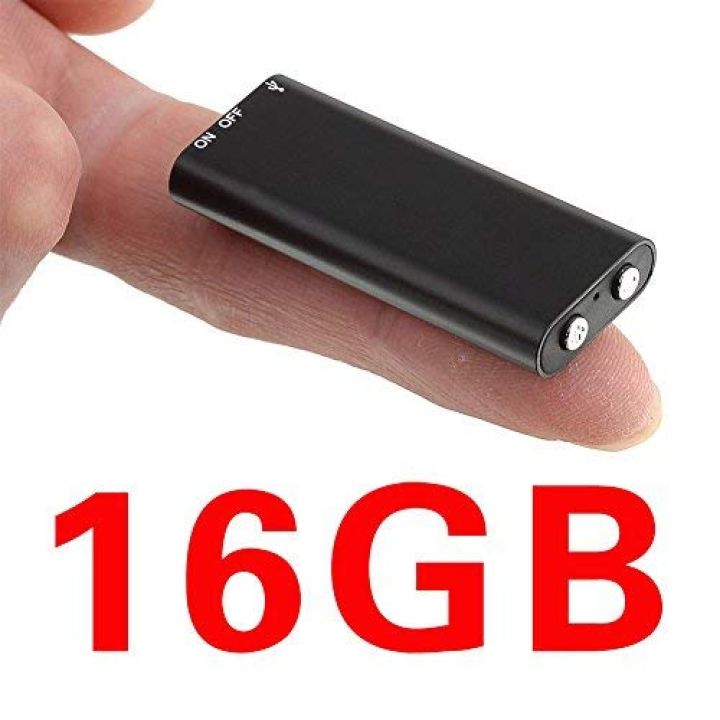 Mini Voice Recorder Metal Body 16GB | Daraz.com.bd
