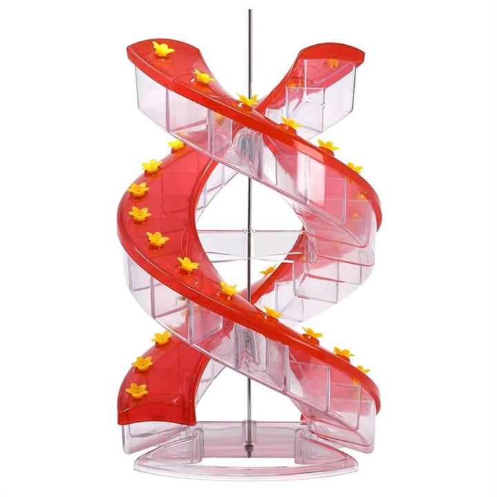 1 Piece DNA Bird Feeder Helical Design Easy Clean Free Nectar Pitcher ...