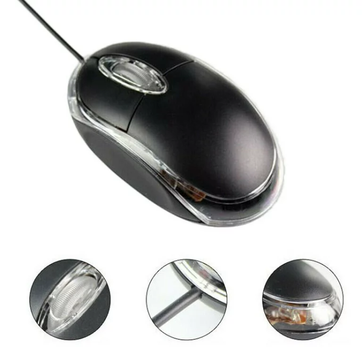 USB Wired Optical Mouse | Daraz.com.bd