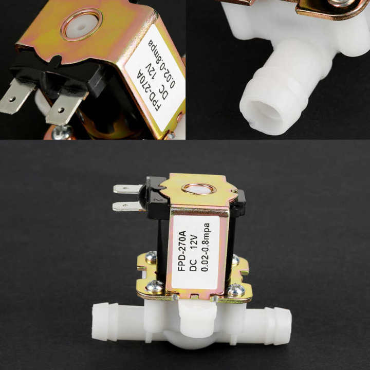 【Heartbeat Girl Store】（NEW）DC12V Solenoid Valve 12mm OD Electromagnetic ...