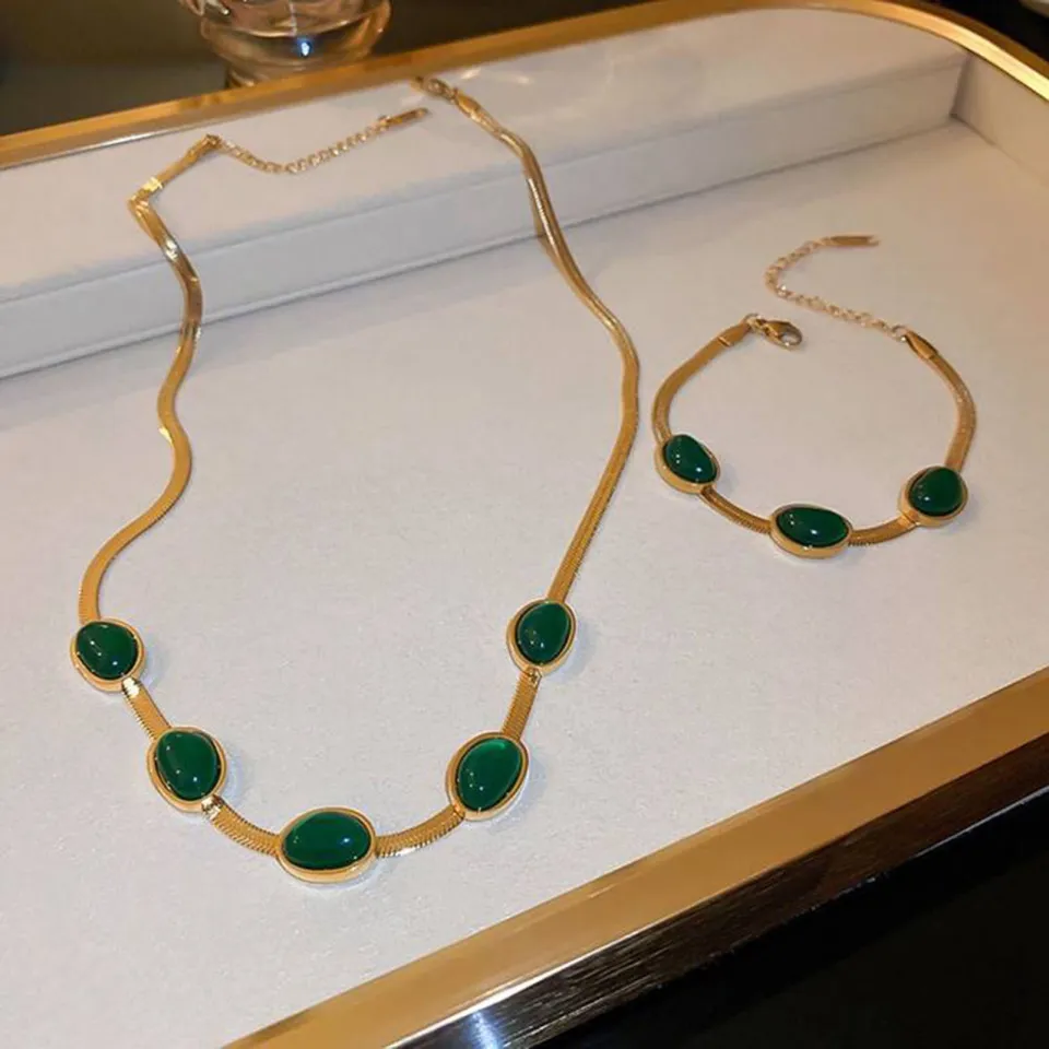 Epoch necklace and earring set store