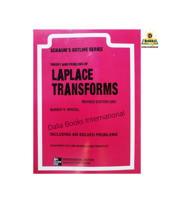 Theory & Problems Of Laplace Transforms by Murray R. Spiegel | Daraz.com.bd Theory & Problems Of Laplace Transforms by Murray R. Spiegel | Daraz.com.bd
