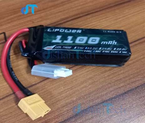 LIPO BATTERY 11.1V 1100MAH 3S 35C | Daraz.com.bd