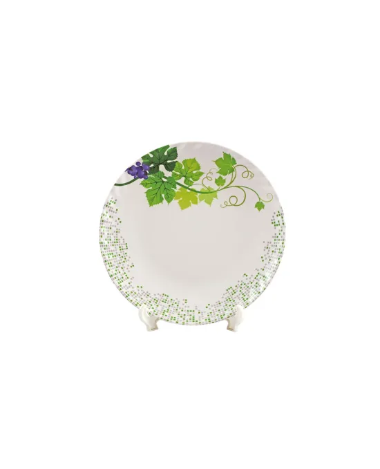 Italiano Melamine Snowdrop Coup Plate 10" - Multicolor | Daraz.com.bd