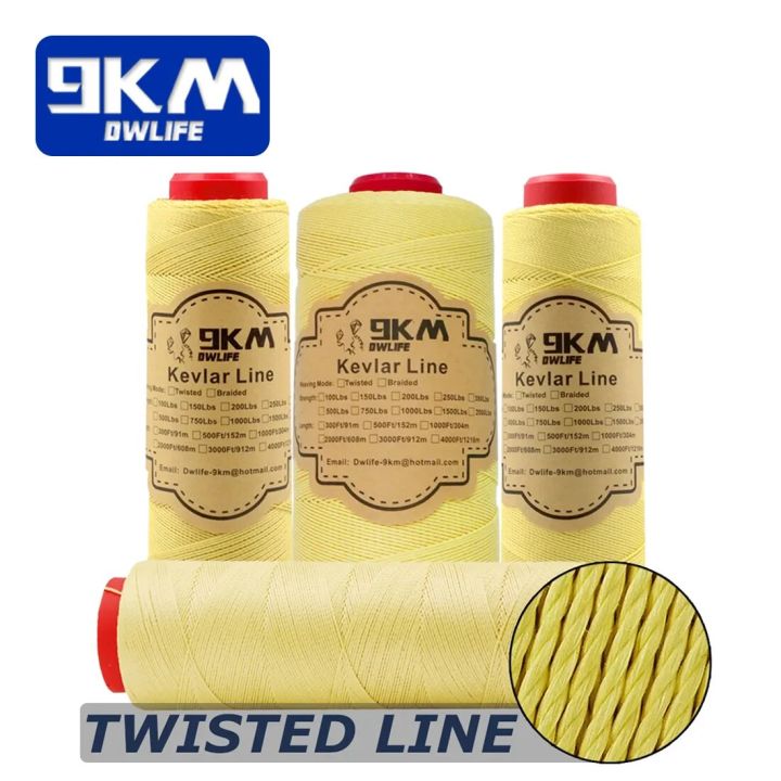 Kevlar Thread Twisted Flying String 0.6~0.8mm Cut-Resistance Fishing ...