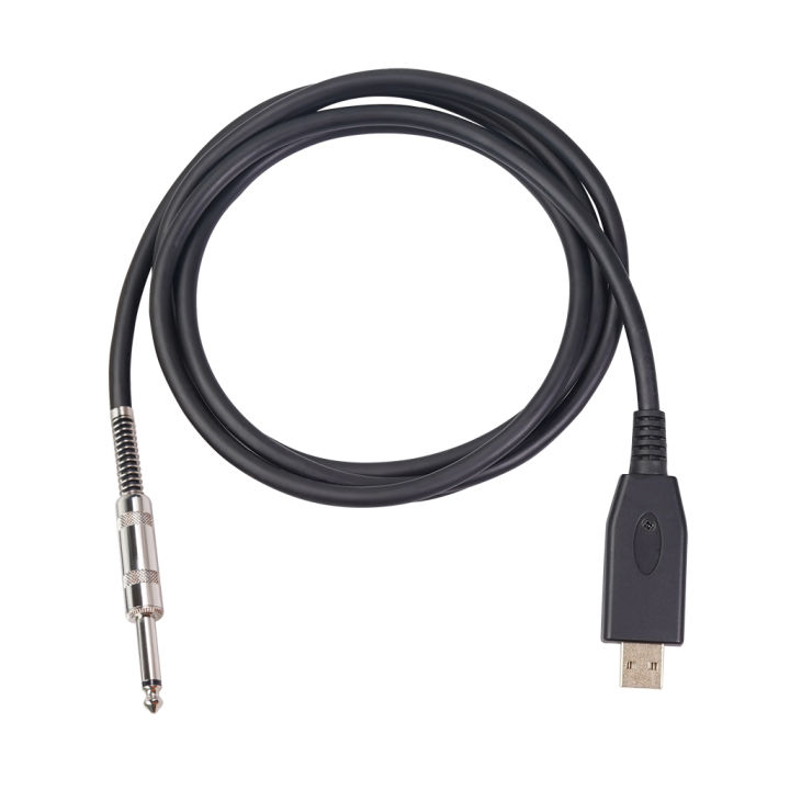 USB Guitar Cable ,USB Guitar Interface Male to 6.35mm Gold-Plated Mono ...
