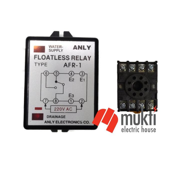 China Imported ANLY AFR-1 Floatless Relay with Base Water Supply Liquid Drainage Level ...